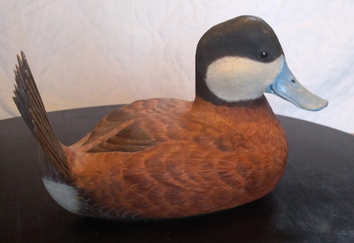 Ruddy Duck Carving